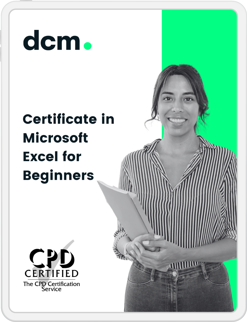 Professional Certificate in Microsoft Excel – Beginner to Advanced